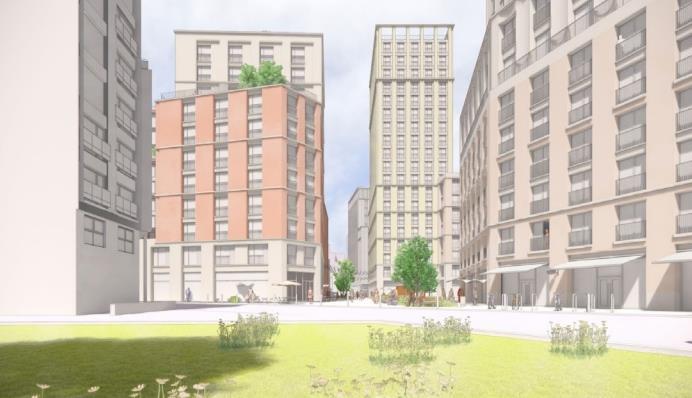 Stallan Brand progresses revised central Glasgow mixed-use district ...
