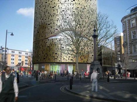 Squire & Partners' cylindrical hotel plan revealed | News | Building Design