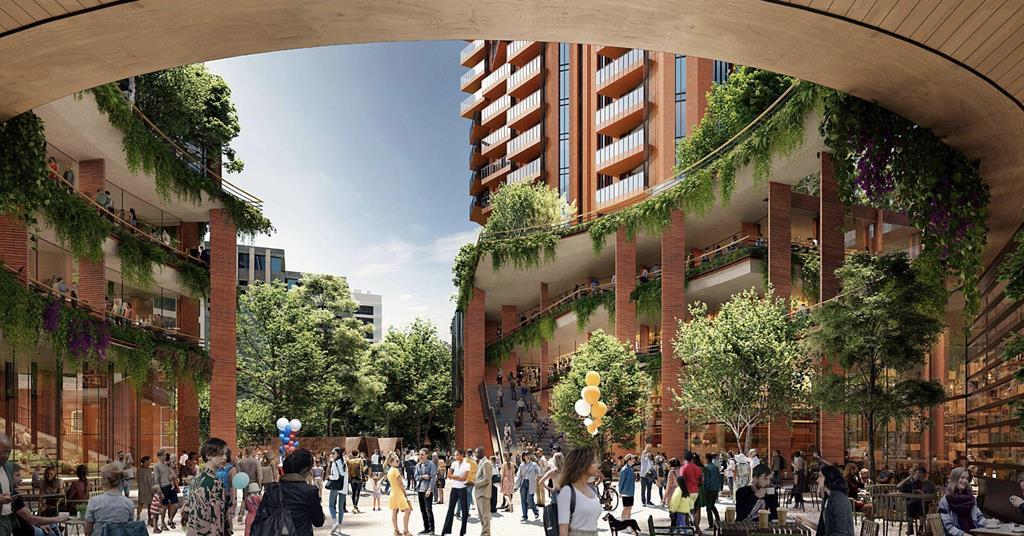 Fosters’ plans for £1bn Blackfriars tower cluster given public airing ...