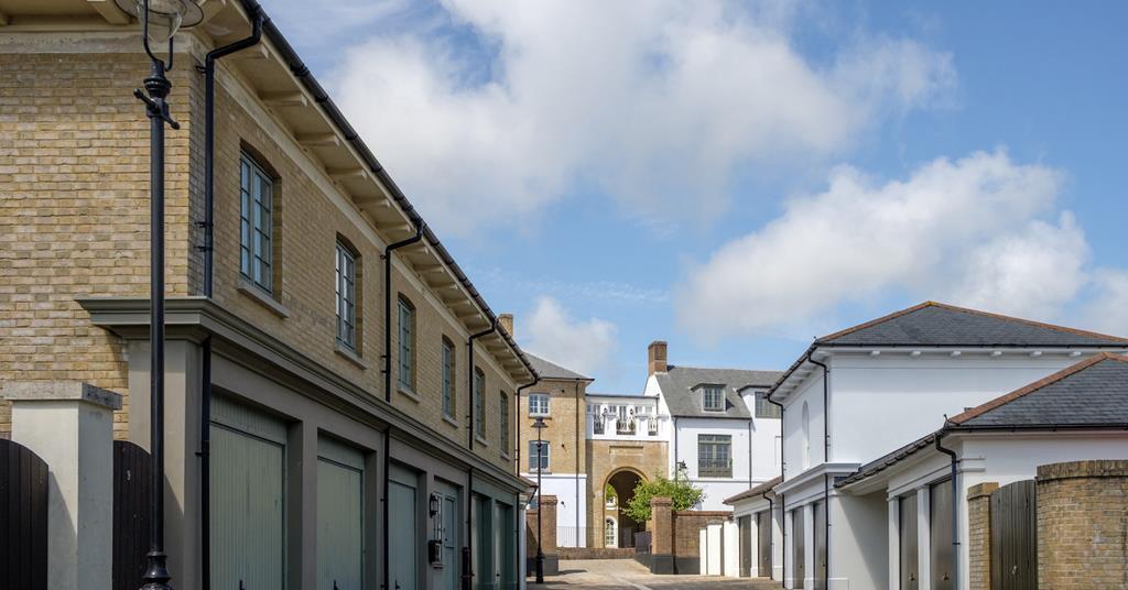 Approaching completion three decades on and now a most excellent town ...