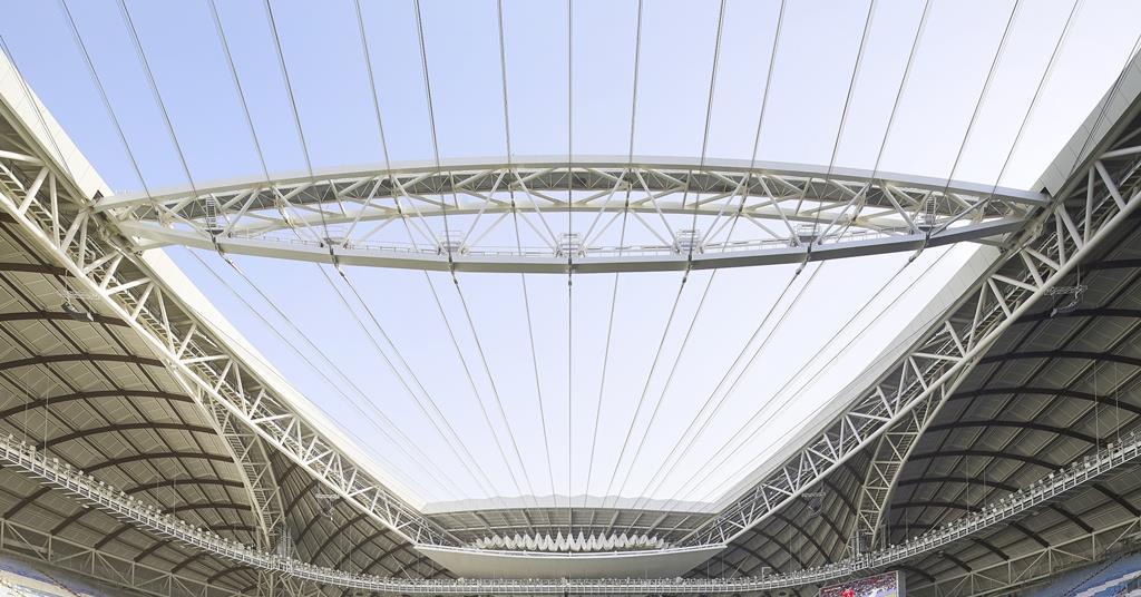 World Cup Qatar 2022: Al Janoub Stadium by Zaha Hadid Architects with ...