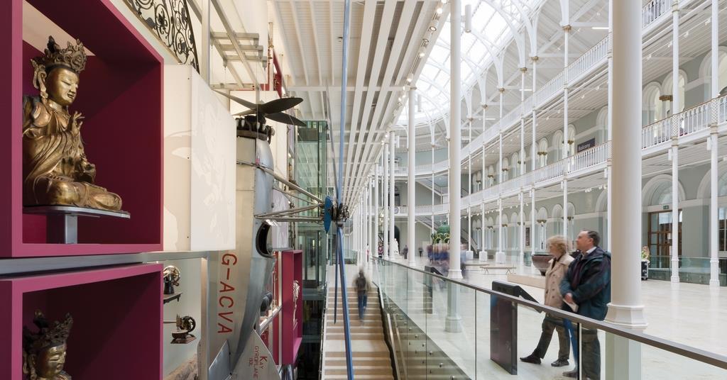 National Museum of Scotland refurbishment by Gareth Hoskins Architects ...