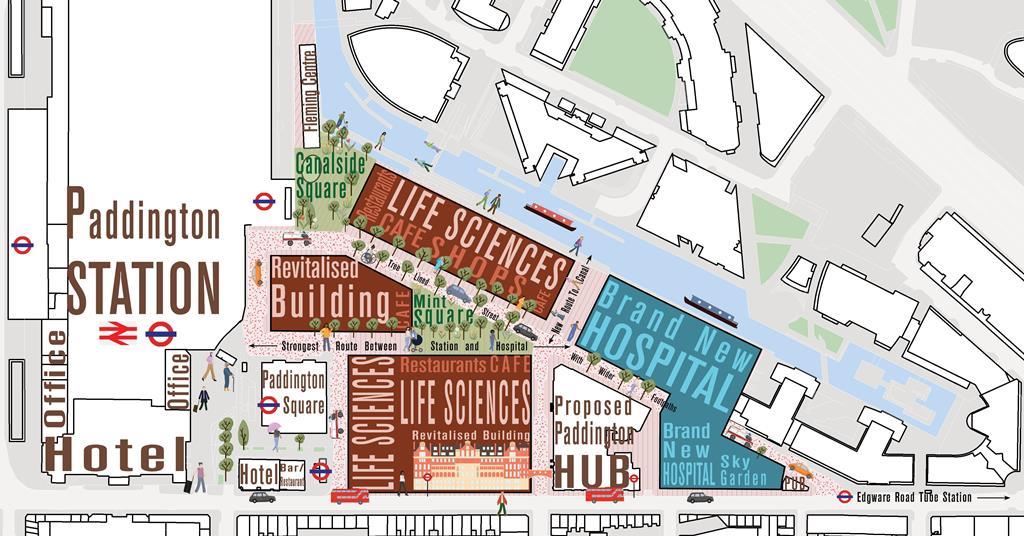 First images of Allies and Morrison and HOK plan to redevelop ...