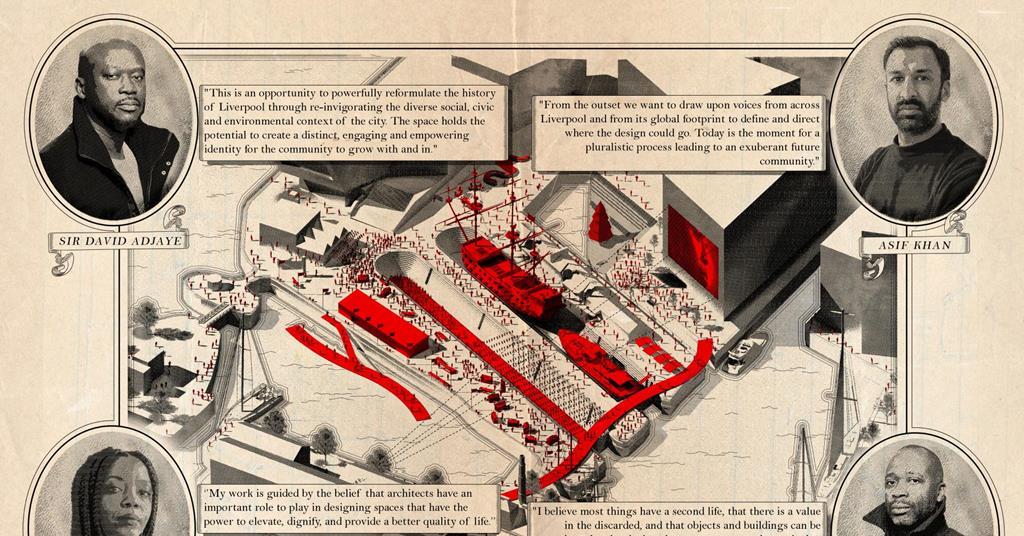David Adjaye goes head to head with his brother in contest to transform ...
