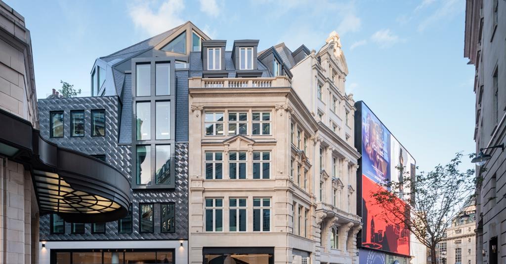 Fletcher Priest completes office redevelopment behind Piccadilly’s LED ...