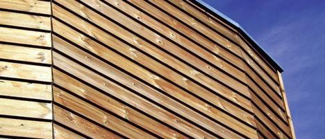 Timber cladding by Finnforest | Features | Building Design
