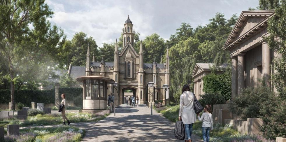 Camden approves Hopkins’ plans for Highgate Cemetery restoration | News ...