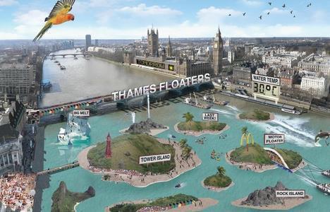 Floating ideas for London | News | Building Design