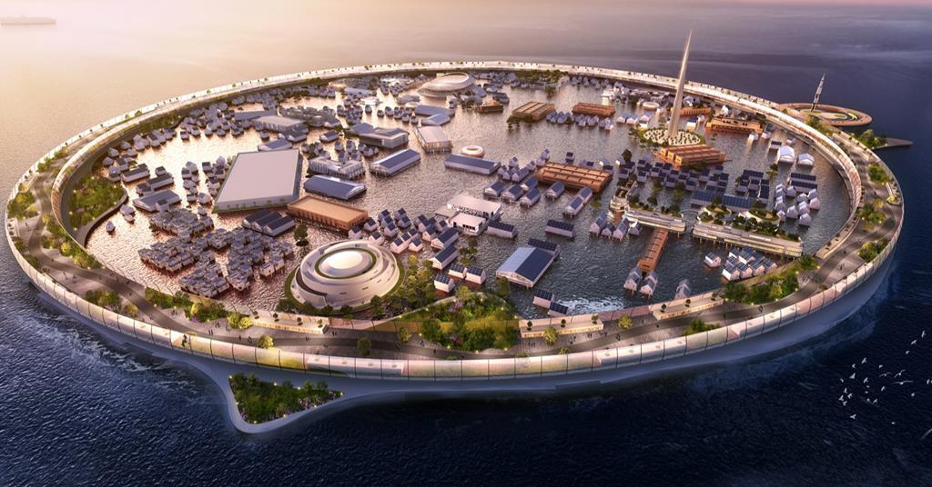 Japanese designers reveal floating city proposals | News | Building Design