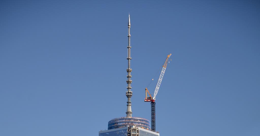 SOM's One World Trade Center tower confirmed as tallest in the US ...
