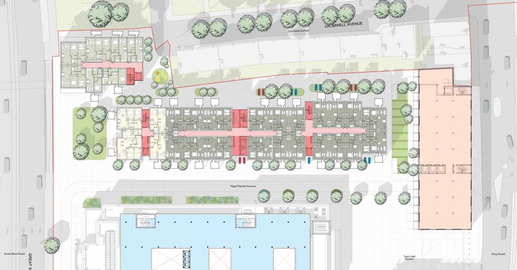 RSHP reveals first images of town hall redevelopment | News | Building ...