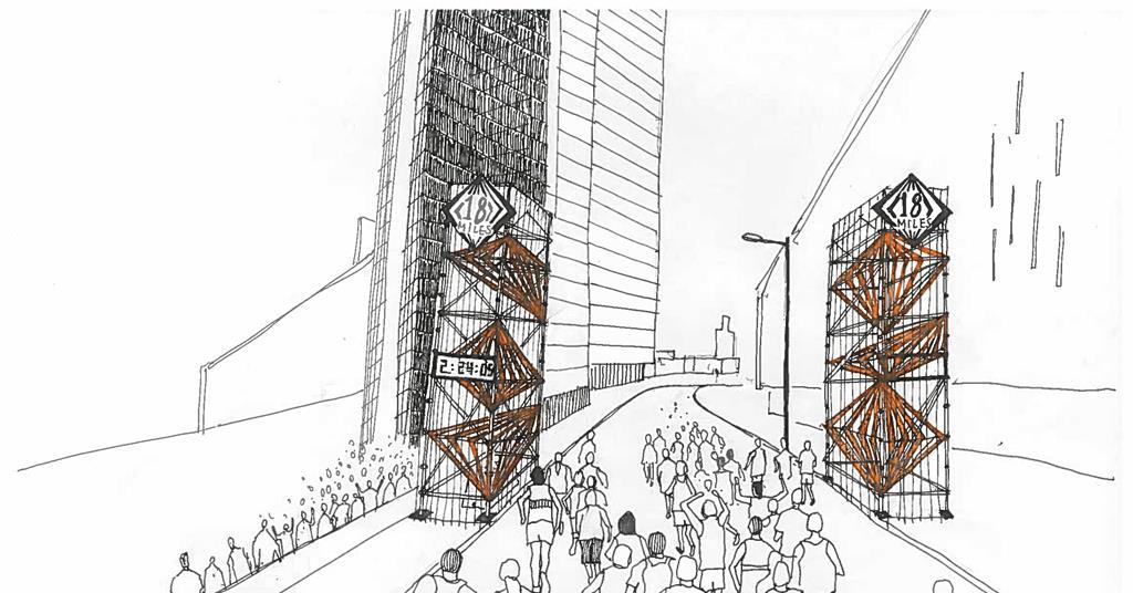 Young architects chosen to design mile 18 marker for London marathon ...