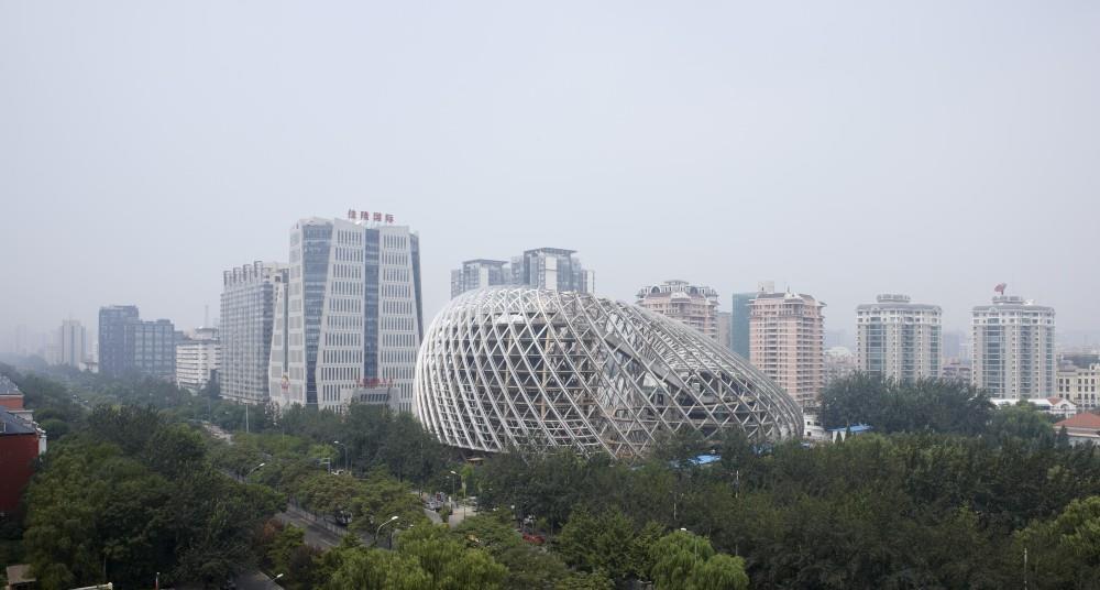 Latest images of Beijing media centre revealed | News | Building Design