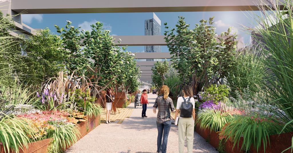 Twelve Architects unveils plans for Manchester High Line | News ...