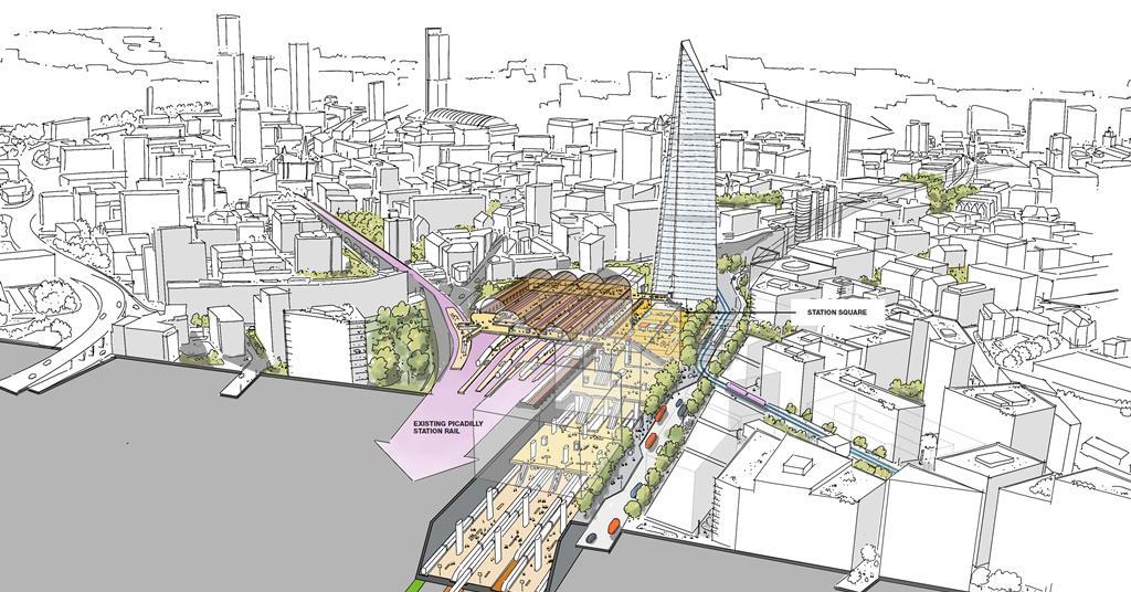 Weston Williamson draws up rival plan for HS2’s Manchester Piccadilly ...