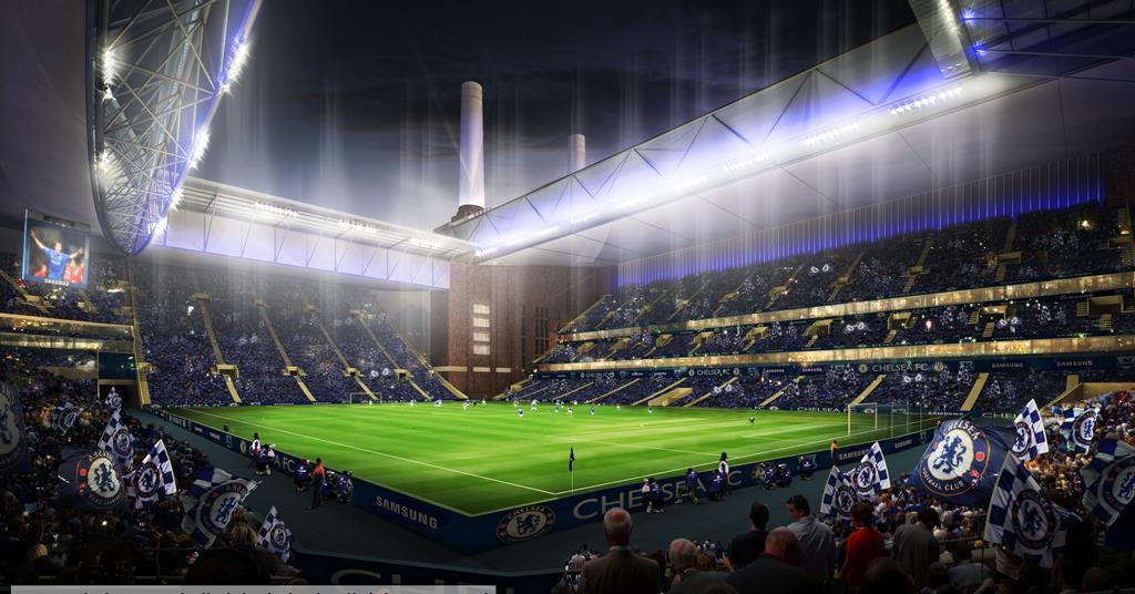 KPF reveals its plans to move Chelsea FC to Battersea Power Station ...