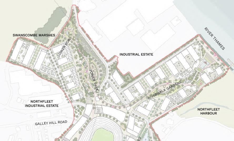 UN Studio masterplan approved for new stadium and 3,500 homes in Kent ...