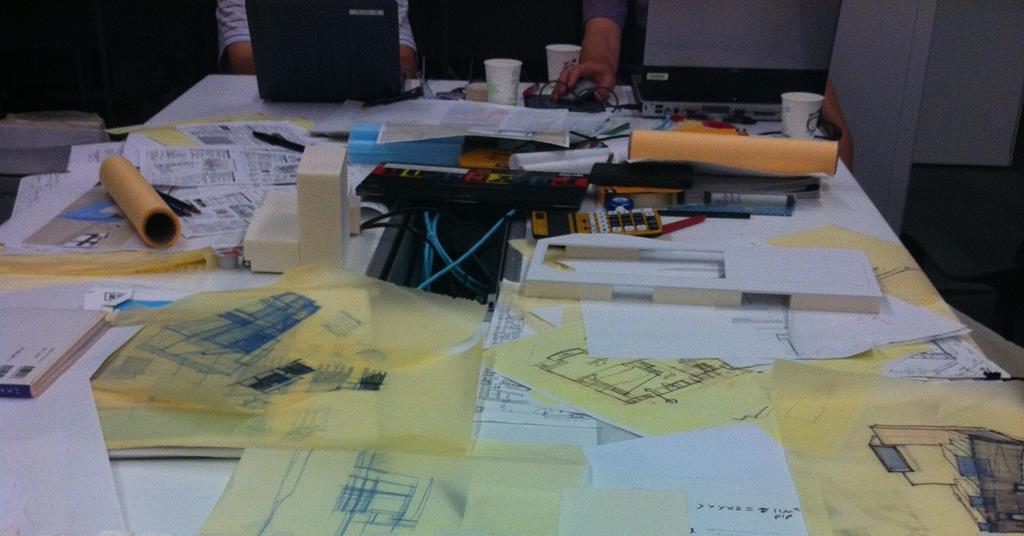 Architects' desks: Joe Morris, director Duggan Morris Architects ...