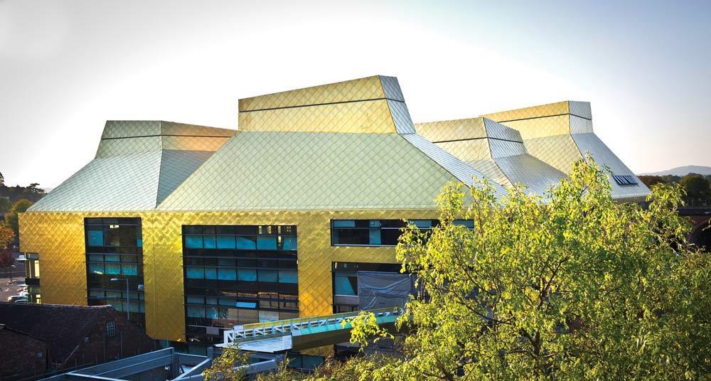 The Hive library nears completion | News | Building Design