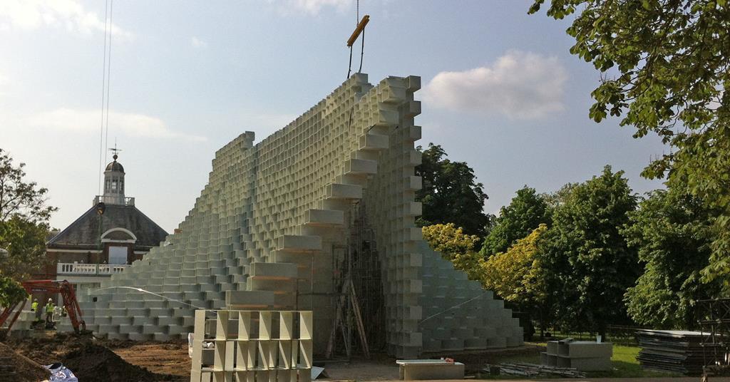 Bjarke Ingels' Serpentine Pavilion completes | News | Building Design