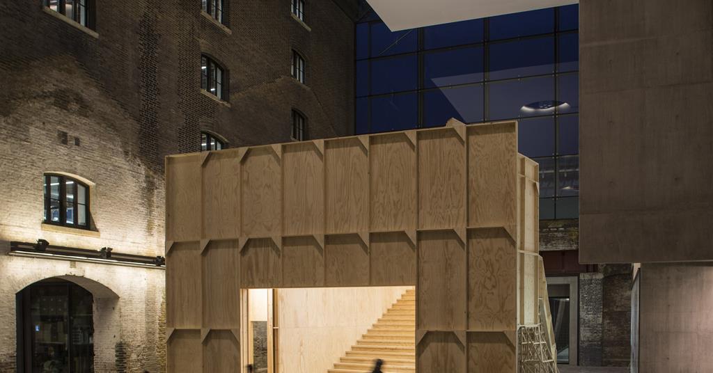 Black Maria lands at King's Cross | News | Building Design