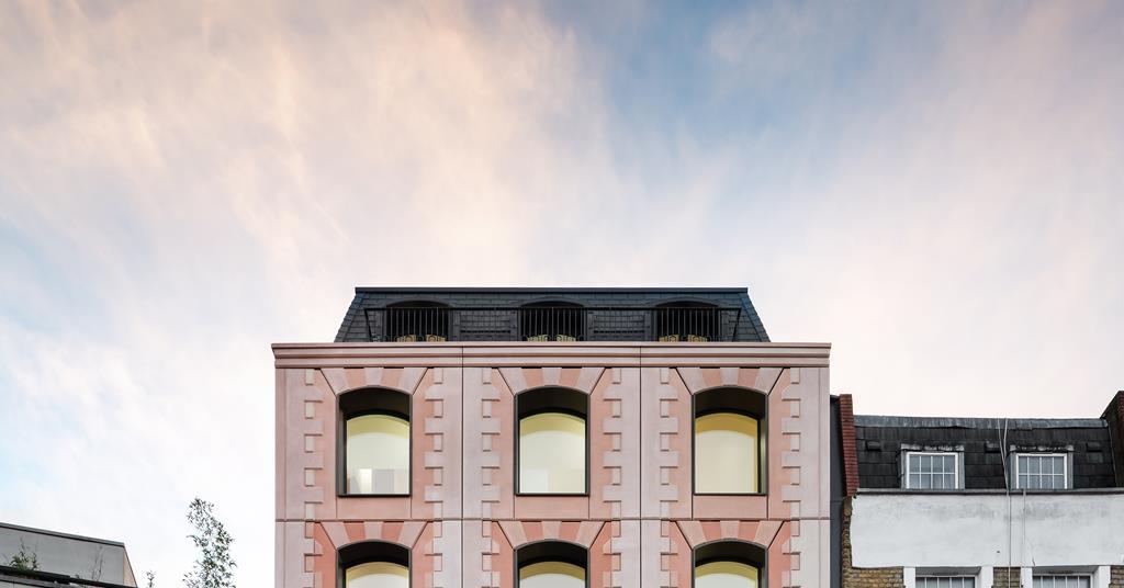 In pictures: Trace, with a unique reconstituted crushed brick façade ...