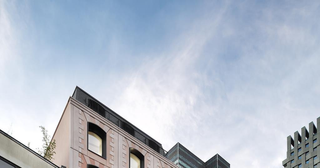 In pictures: Trace, with a unique reconstituted crushed brick façade ...