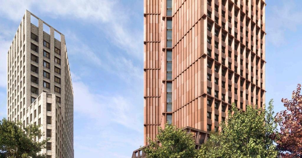 Maccreanor Lavington unveils Acton resi towers | News | Building Design