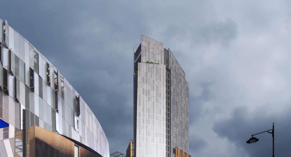 Spurs submits plans to boost height of hotel tower next to stadium ...
