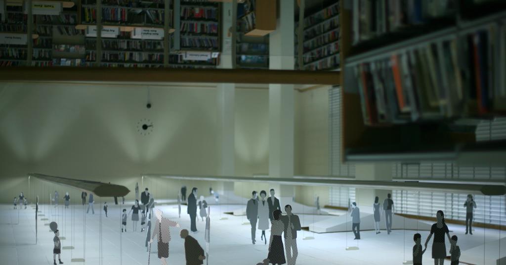 Artist's library installation speaks volumes | Review | Building Design
