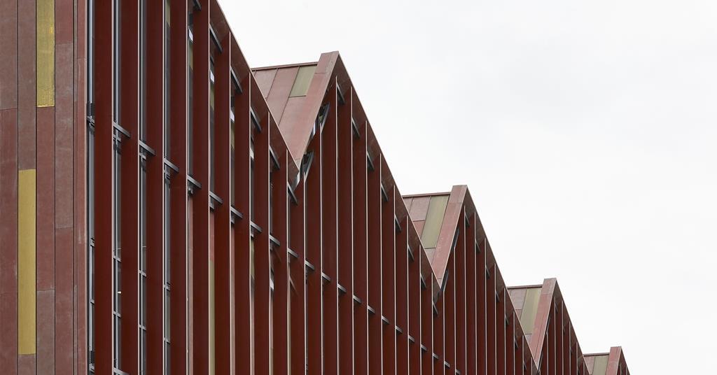 Springfield Campus by Associated Architects: a building that absorbs ...