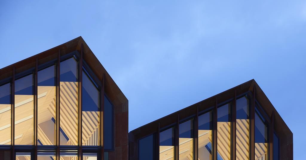 Springfield Campus by Associated Architects: a building that absorbs ...