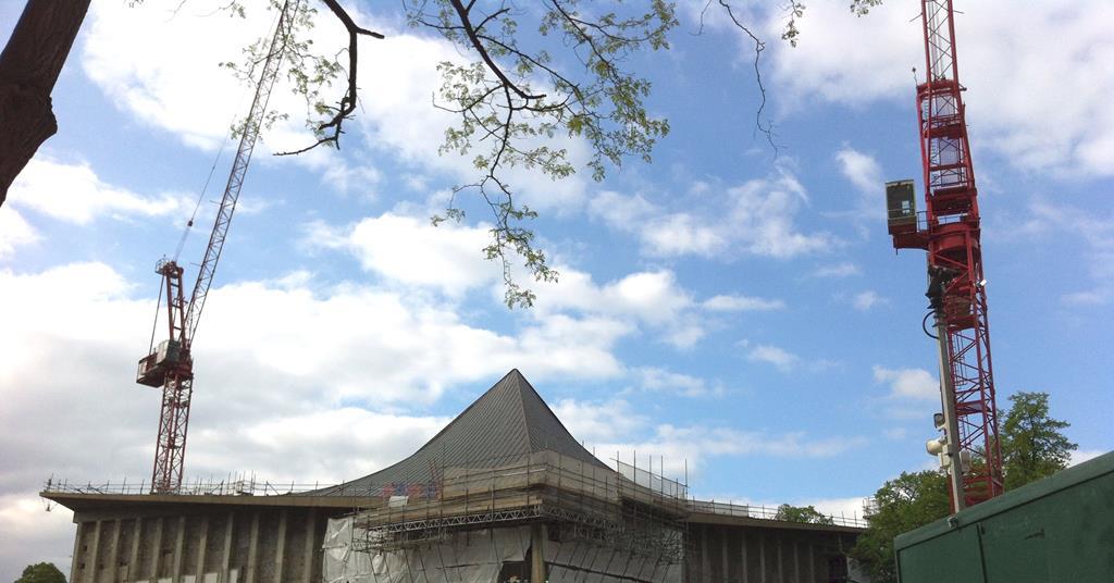 Commonwealth Institute unwrapped | News | Building Design