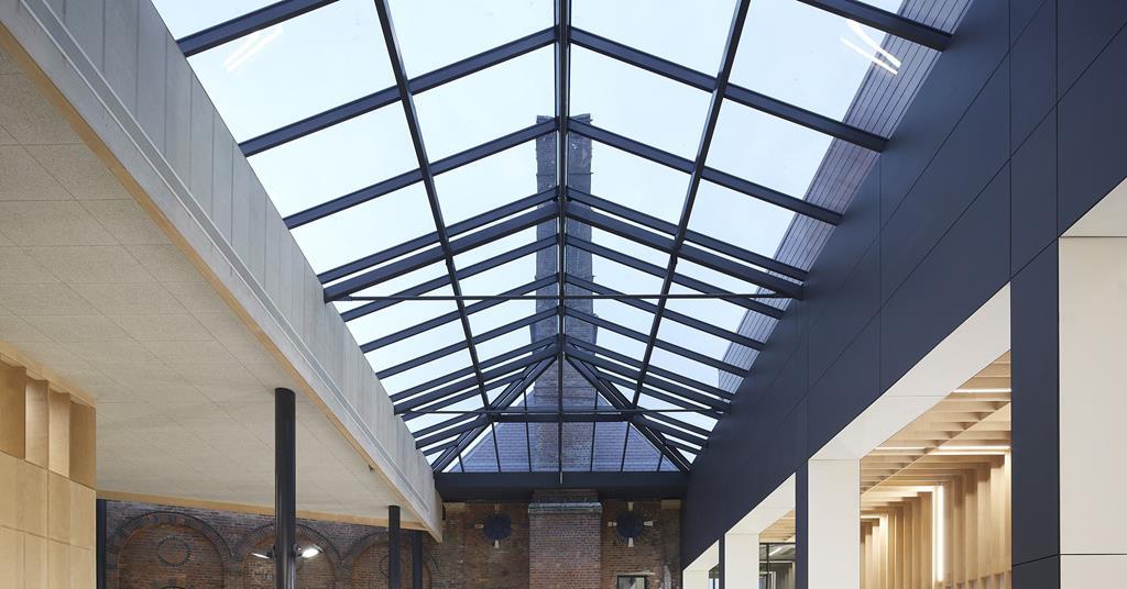 Springfield Campus by Associated Architects: a building that absorbs ...