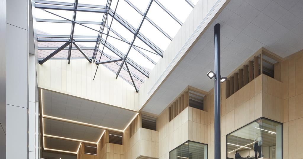 Springfield Campus by Associated Architects: a building that absorbs ...