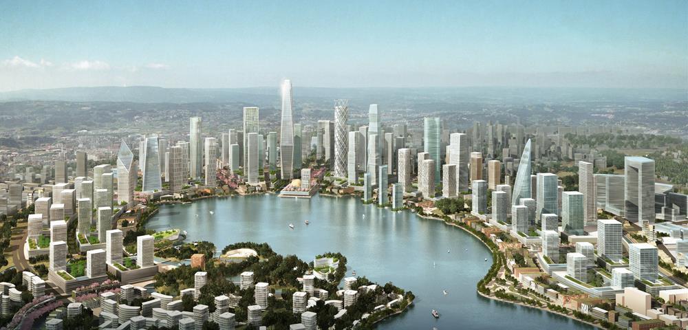 KPF masterplans new Chinese city | News | Building Design