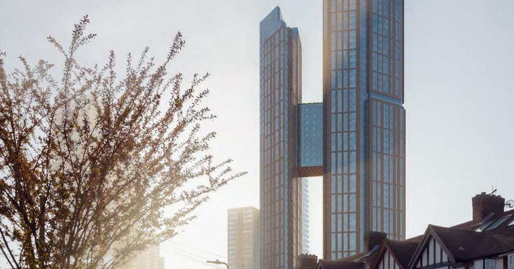 KPF gets go-ahead for 55-storey tower project in west London | News ...