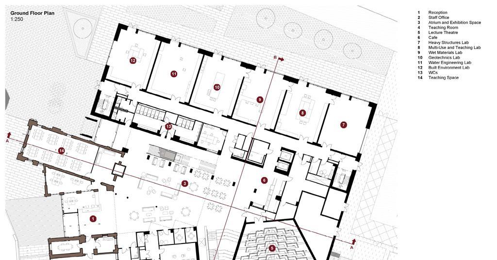 Springfield Campus by Associated Architects: a building that absorbs ...