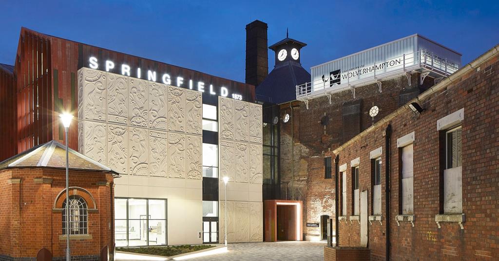 Springfield Campus by Associated Architects: a building that absorbs ...