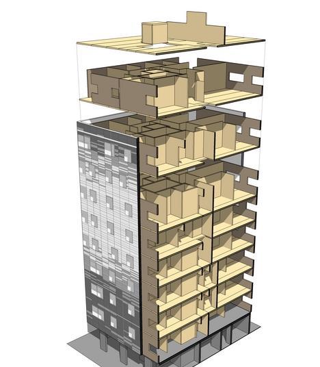 Waugh Thistleton's timber tower wins planning | News | Building Design