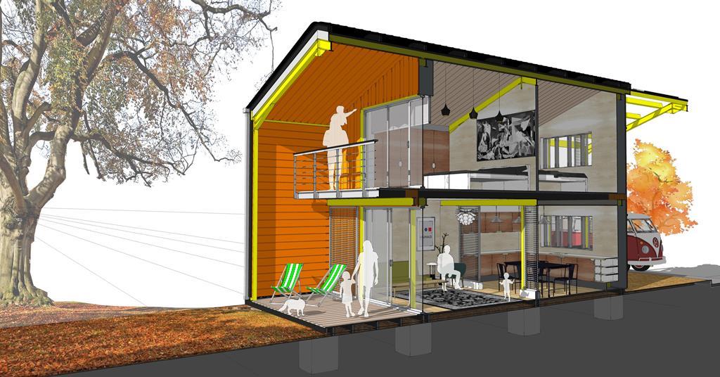 Cardiff architect wins £5k self-build design contest | News | Building ...