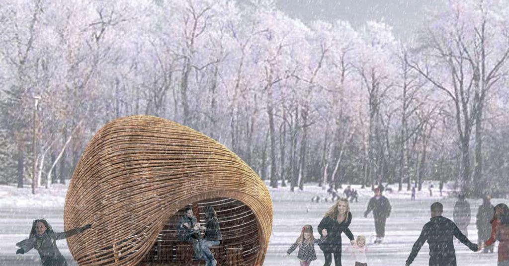 Frank Gehry designs igloo for sheltering skaters | News | Building Design