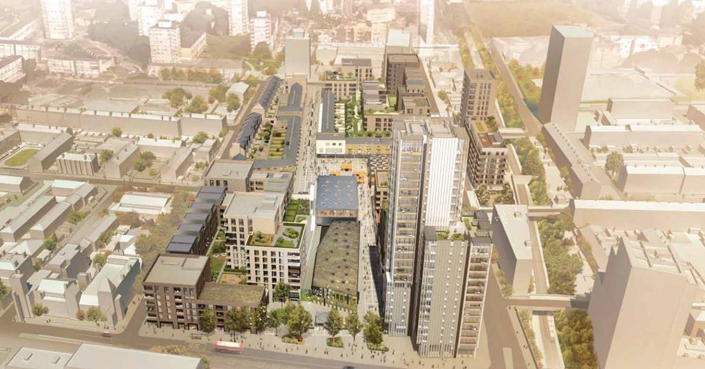 JTP redesigning Sheppard Robson’s stalled east London regeneration ...