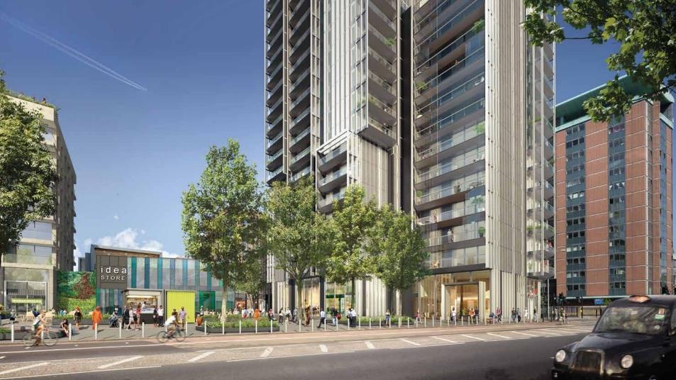 JTP redesigning Sheppard Robson’s stalled east London regeneration ...