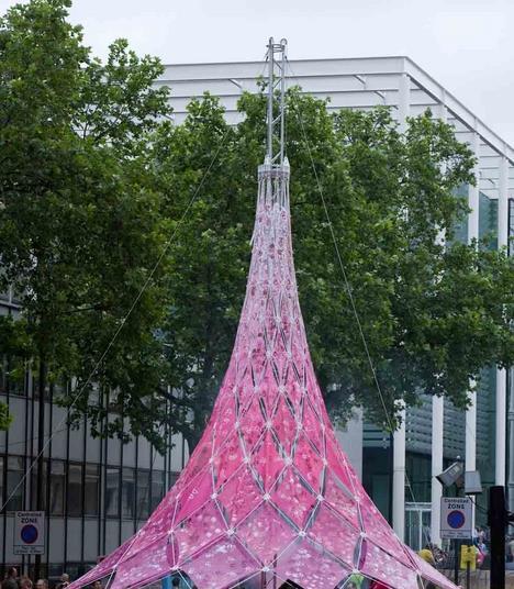 Foster's LFA installation lives for a day | News | Building Design
