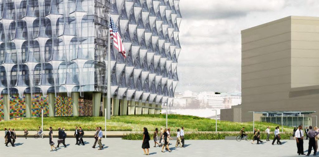 Kieran Timberlake's US embassy gets planning | News | Building Design