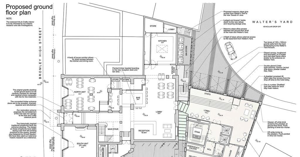 Nine-storey extension approved for historic hotel | News | Building Design