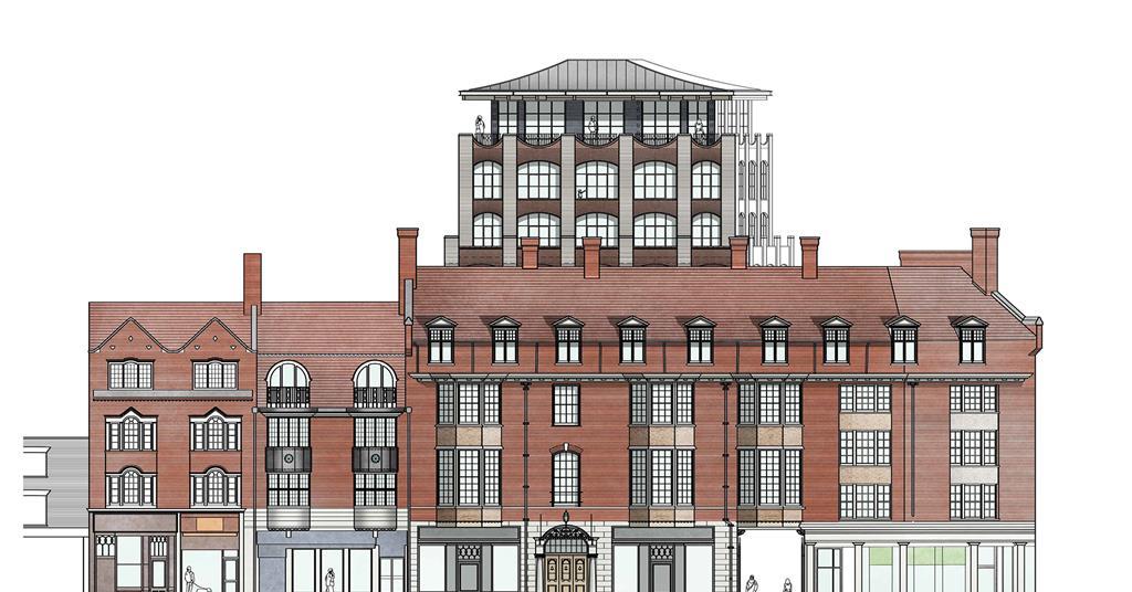 Nine-storey extension approved for historic hotel | News | Building Design