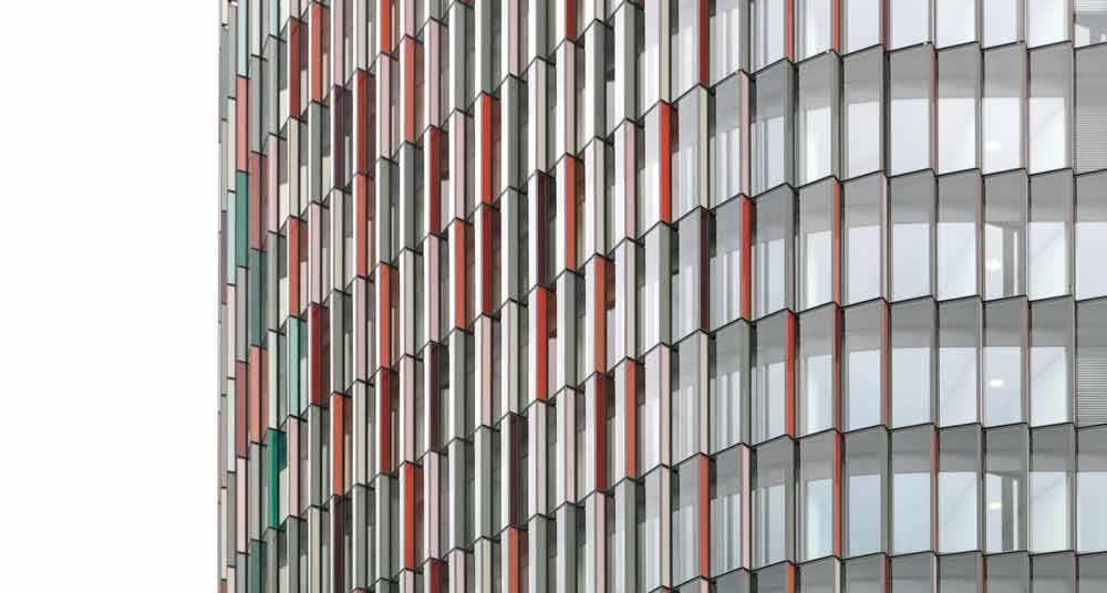 KfW-Westarkade banking HQ, Frankfurt, by Sauerbruch Hutton | Technical ...