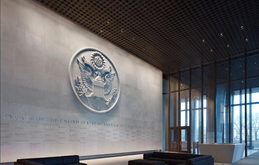 US embassy set to be opened by Trump later this month | News | Building ...